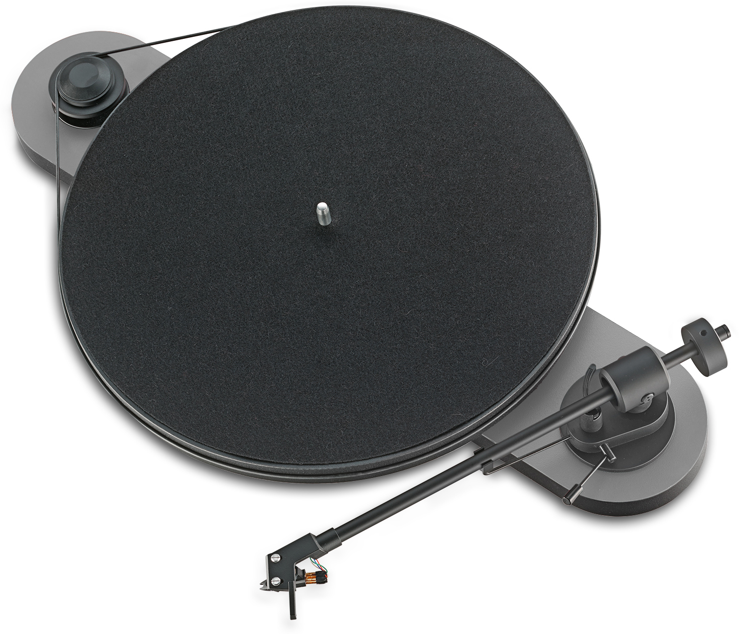 Pro-Ject Elemental Manueller Plattenspieler mit 8,6" Tonarm und ...